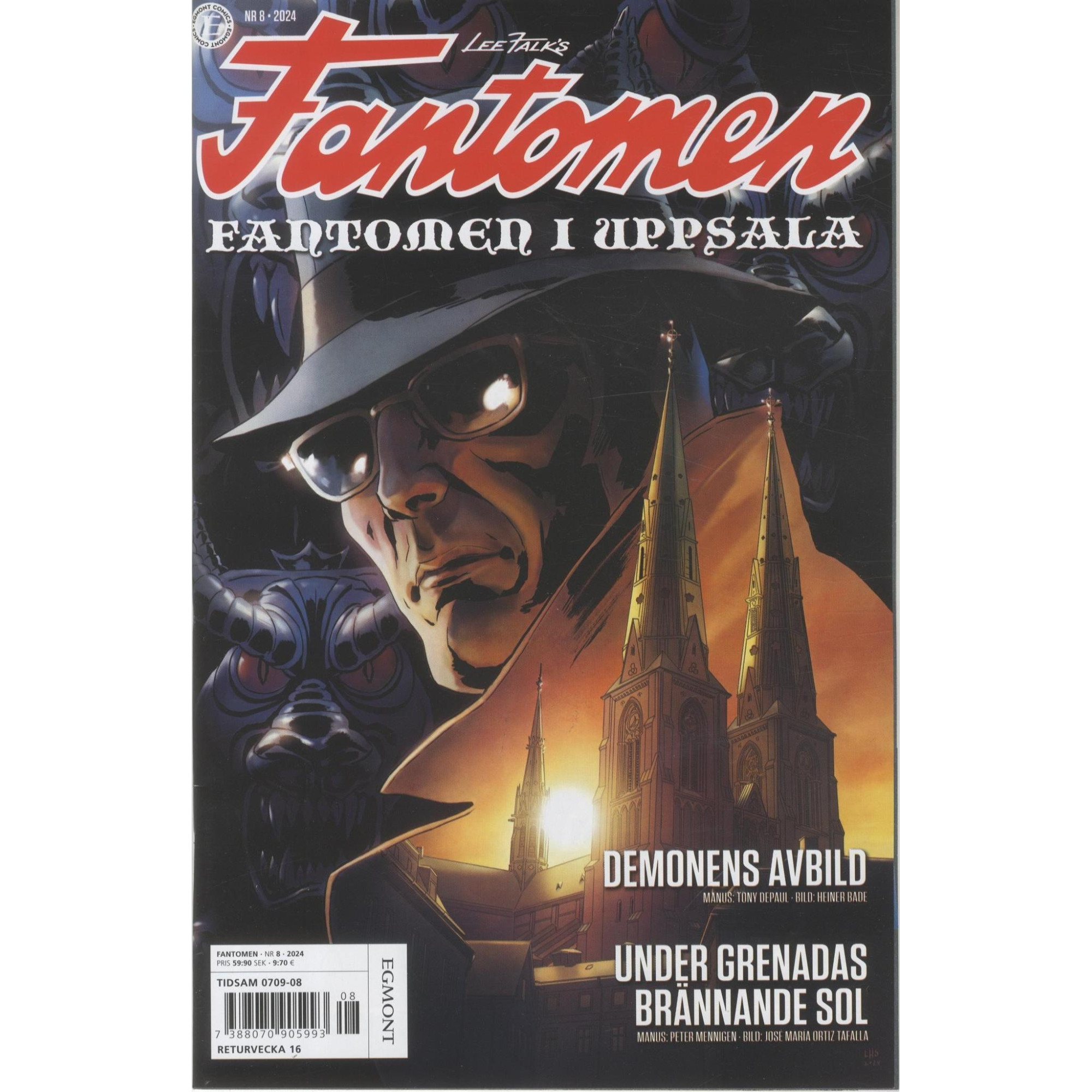 Fantomen 2024-08 Fantomen i Uppsala